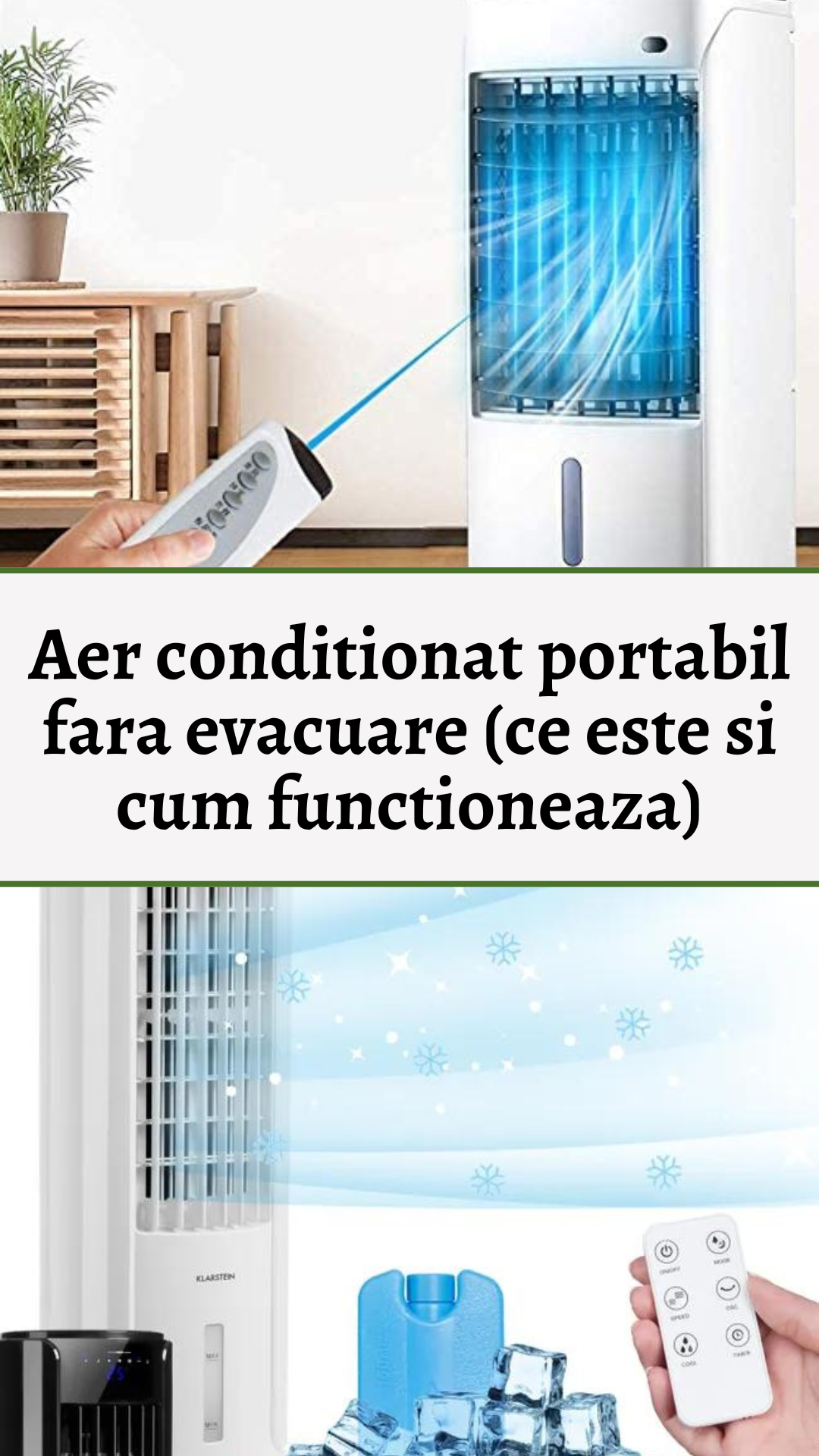 Aer conditionat portabil fara evacuare (TOP 5)
